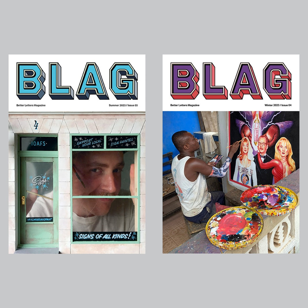 BLAG (Better Letters Magazine) Shop